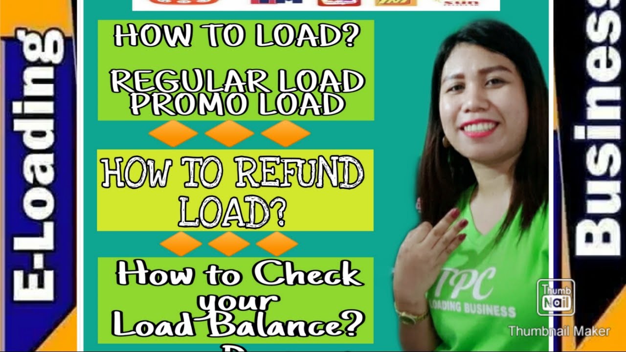 How to Refund Load in TPC 2020/How to Load/How to CHECK BALANCE? # ...