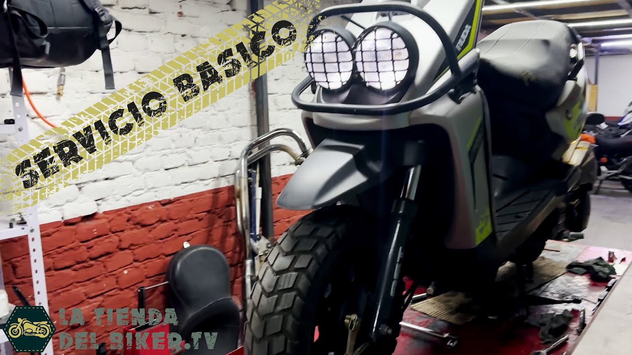 servicio basico a una motoneta Vento ruda 150 / cambio de aceite ...