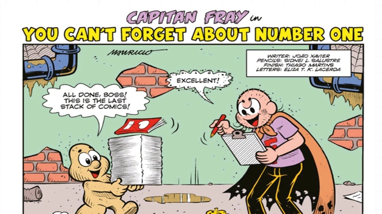 Capitain Fray in, You Can't Forget | Monica and Friends Comics - YouTube