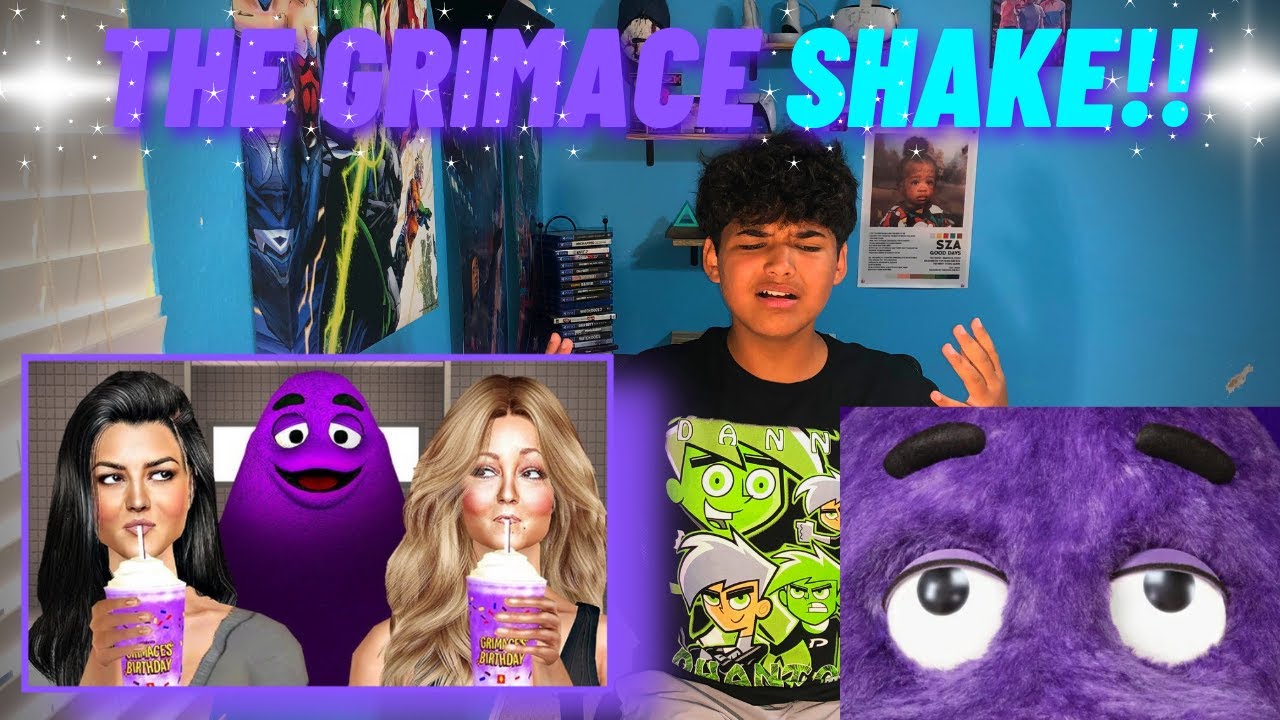 SimgmProductions "If You Lose, You Drink A Grimace Shake" REACTION ...