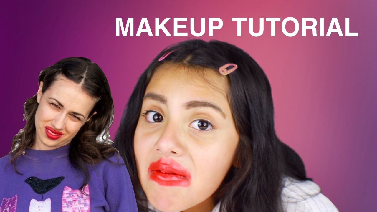 Miranda Sings Halloween Makeup Tutorial | Queen Nai - YouTube