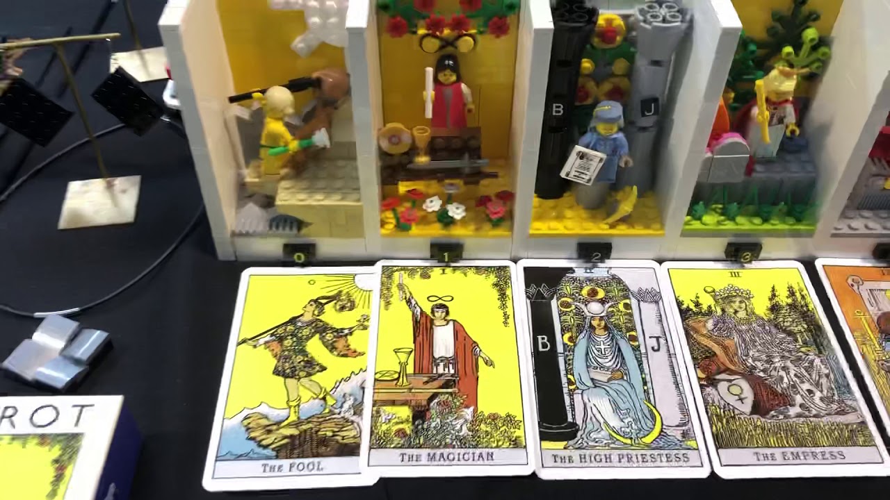 Lego Tarot Cards in Kobe - YouTube