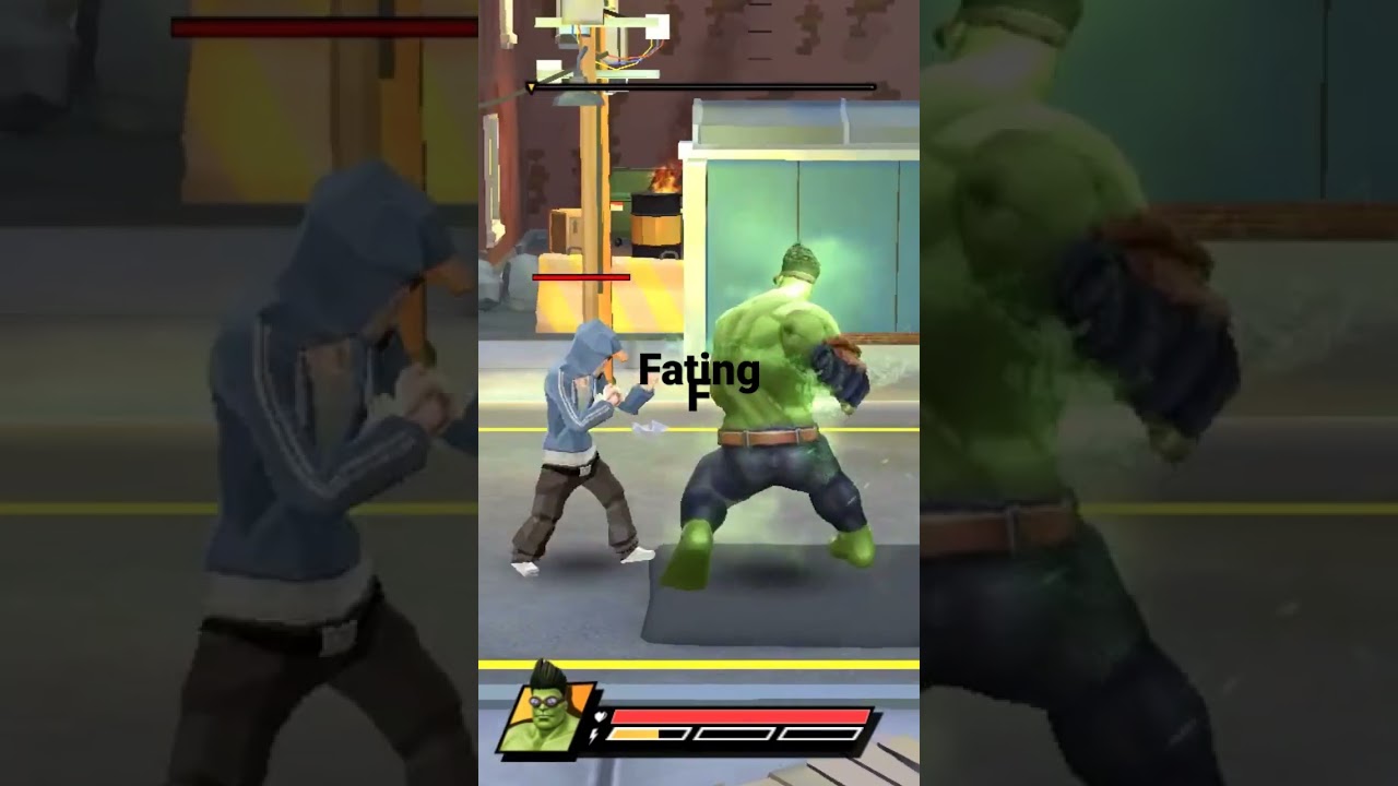 halk game fighting super hero game - YouTube