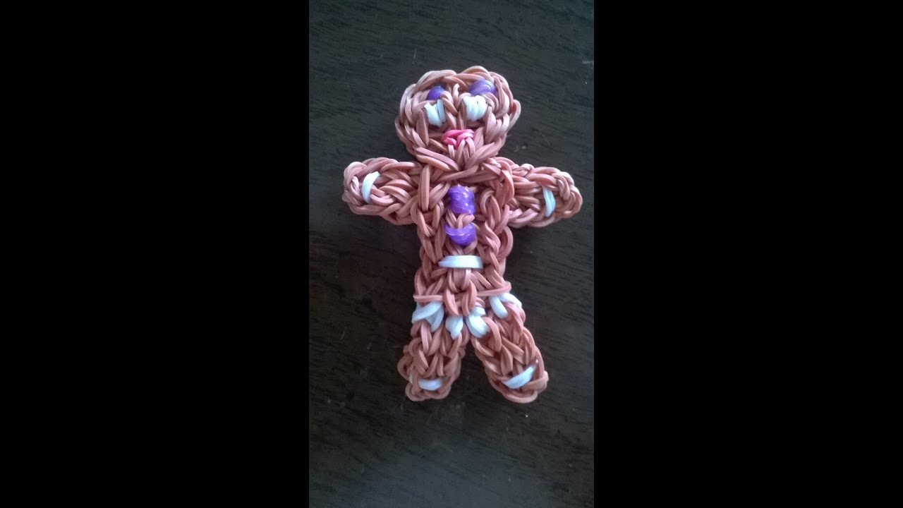 Rainbow Loom Gingy Tutorial Part One - YouTube