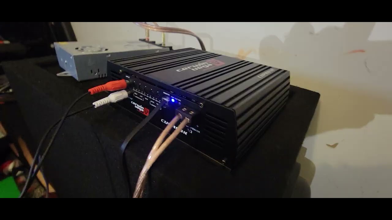 Cerwin Vega 3k test on Nemesis audio 12 Hectic series Ground Shaker box ...