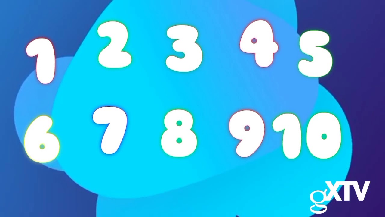 Learn Numbers_Counting 1 to 10. gXTV ( Your Kids' Channel) - YouTube