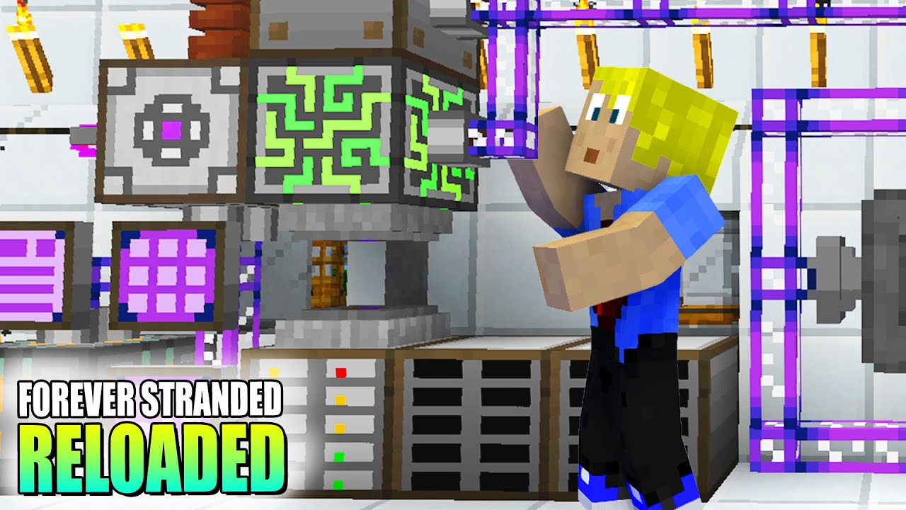 Prozessor Automatisierung FERTIG! - Minecraft Modpack Forever Stranded ...