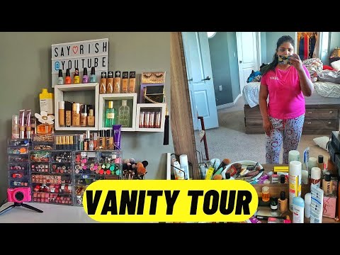 Vanity Tour 2022 + Makeup Collection 2022 - YouTube