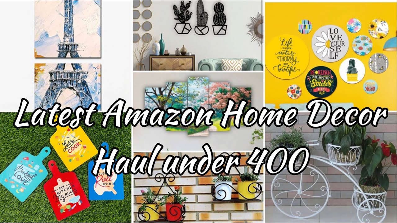 Amazon Home Decor haul under 400|Renter Friendly Amazon Home Decor Haul ...
