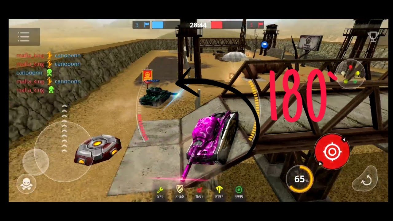 Tanki online mobile XP/BP skills on mobile 🤯|Best Edit?! Танк онлайн ...