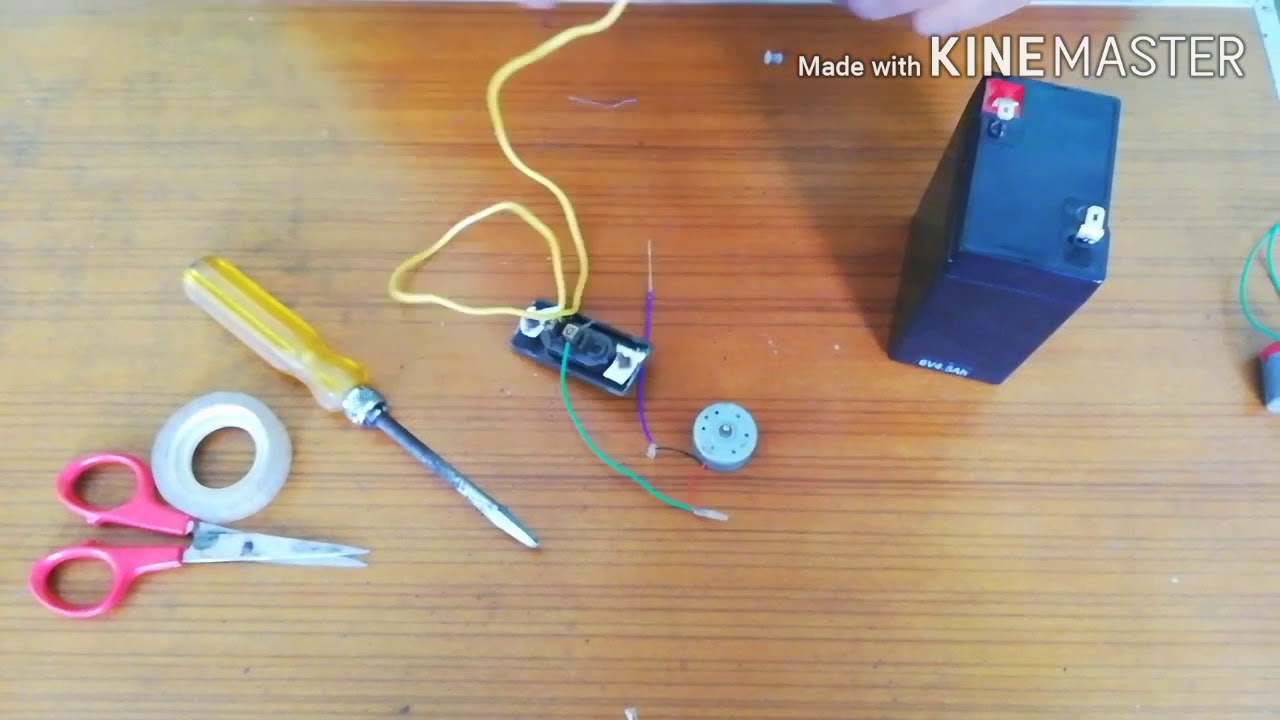 LED lights in DC motor best amazing ideas lighting design.. - YouTube