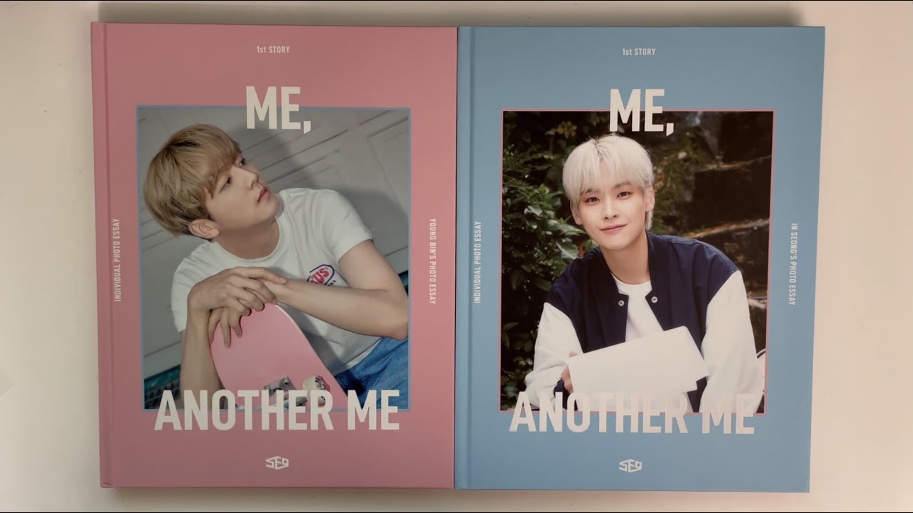 SF9 'Me, Another Me' Photo Essay Set Unboxing & Flip Through! - YouTube