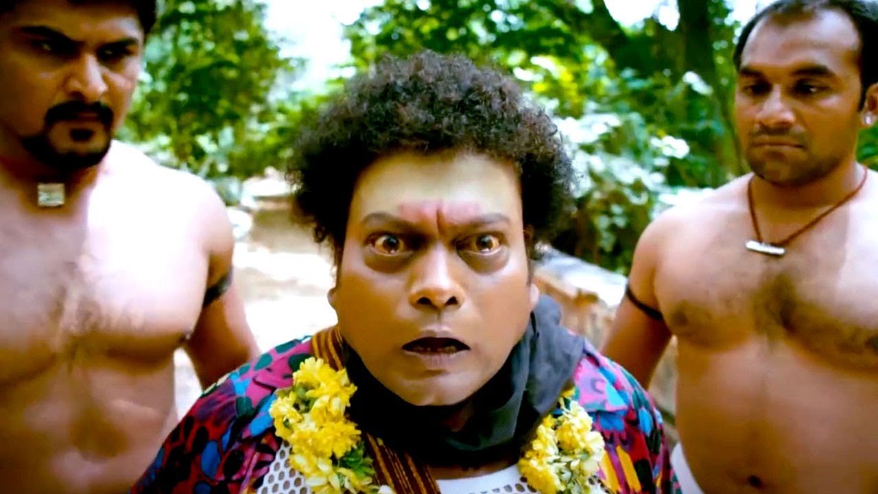 Sadhu Kokila Best Hindi Dubbed Comedy Scene | Mrugashira Scene ...