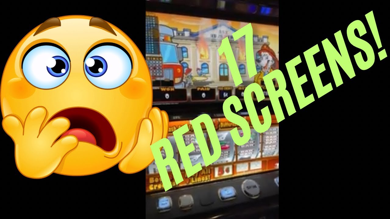 Epic VGT Red Screen 9 Liner! Unbelievable 17 Red Screen Spins! 🎰 OCR ...