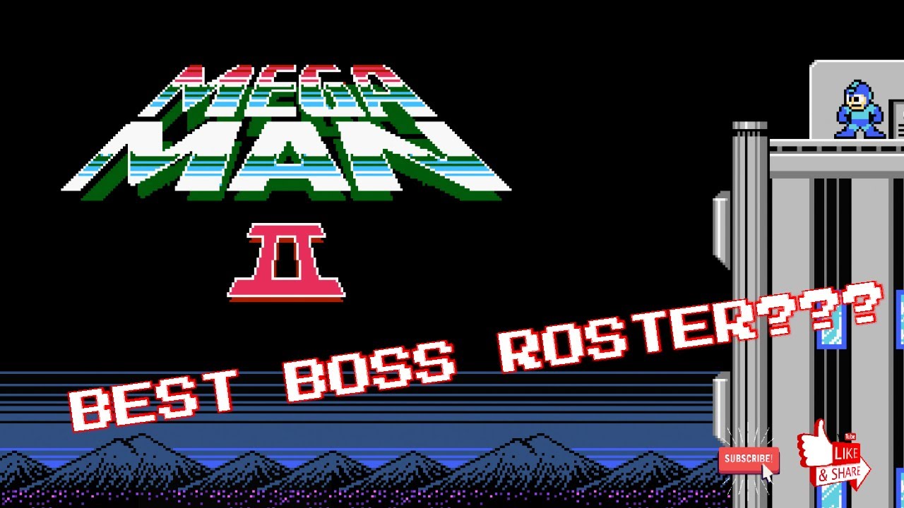 Mega Man 2 - NES - BEST BOSS ROSTER IN THE SERIES??? #retrogaming - YouTube