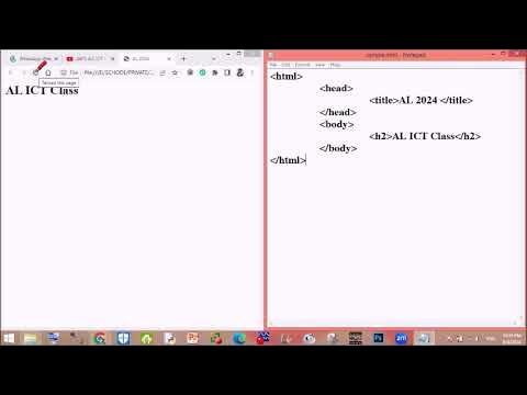 html 4th part create web page Heading - YouTube