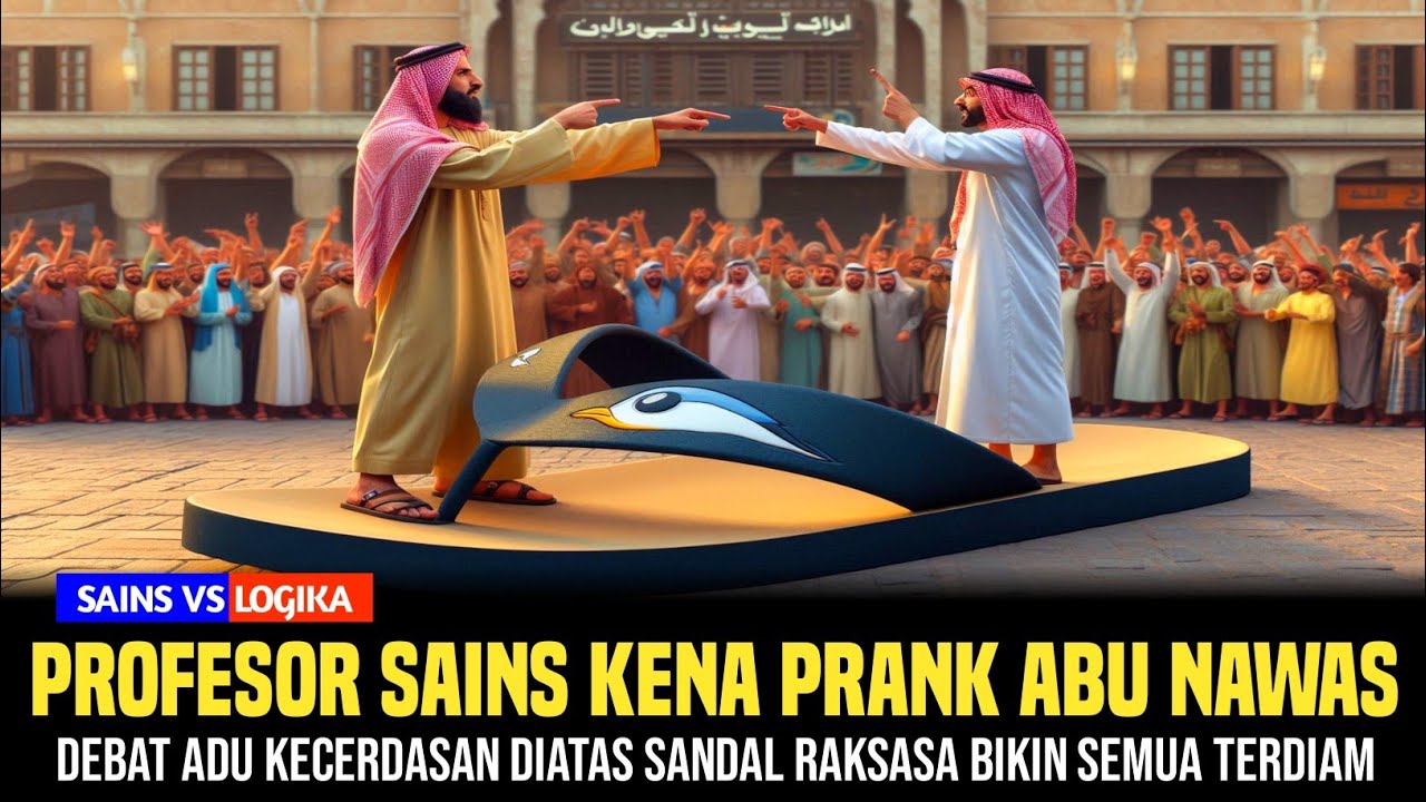 TAK MASUK LOGIKA‼️PROFESOR SAINS TANTANG ABU NAWAS DI ATAS SANDAL ...