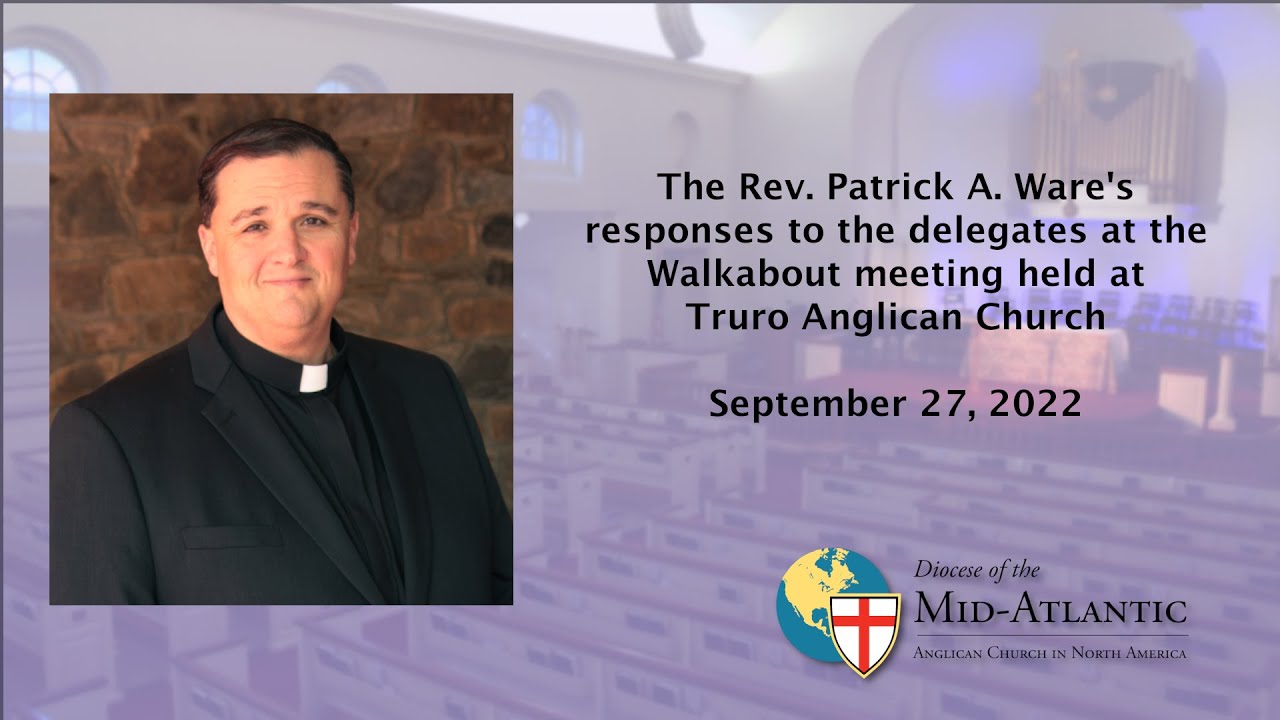 The Rev. Patrick A. Ware at Truro - YouTube