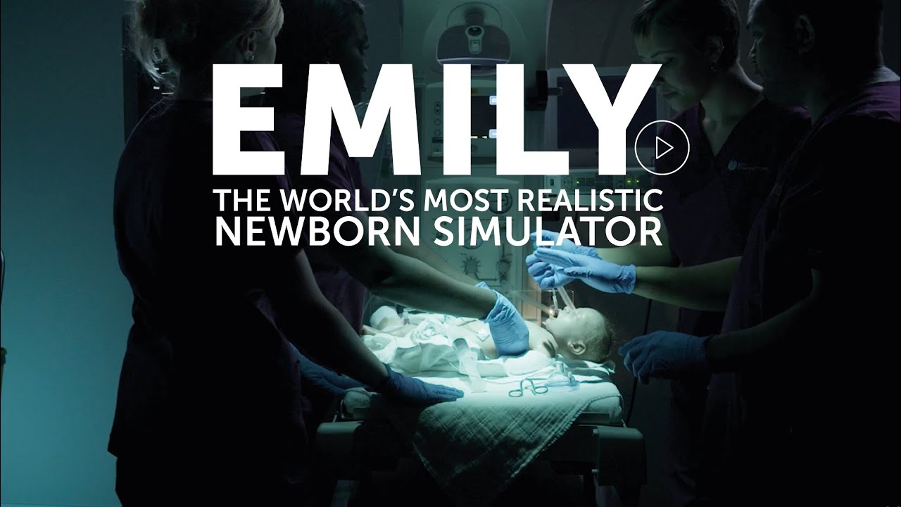 EMILY - The world's most realistic newborn simulator - YouTube