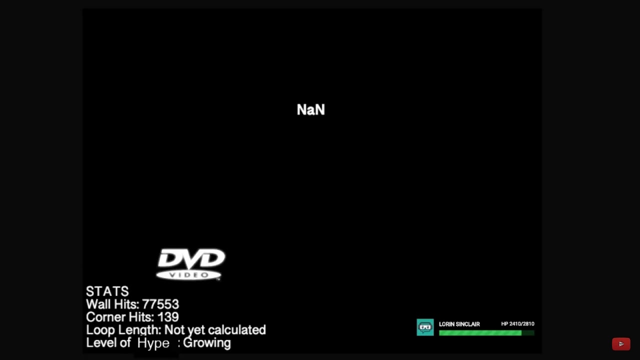 Badass DVD screensaver finaly hits the corner! RAW FOOTAGE 18+ - YouTube