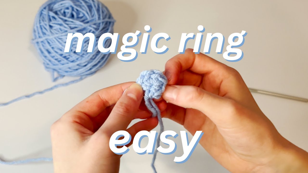 EASY Crochet Magic Ring Tutorial | Two Ways - YouTube