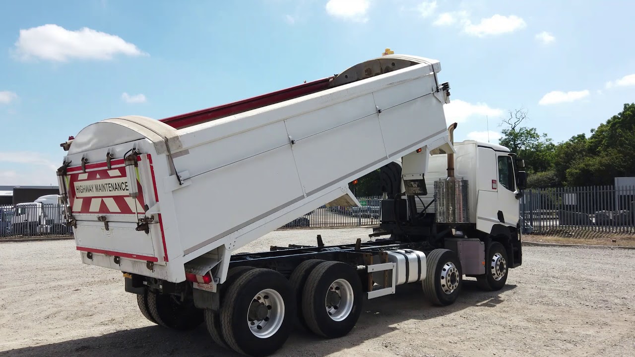 RENAULT -C- RANGE 430 **Eu6** 8x4 ALUMINIUM INSULATED TIPPER 2014 V9 ...