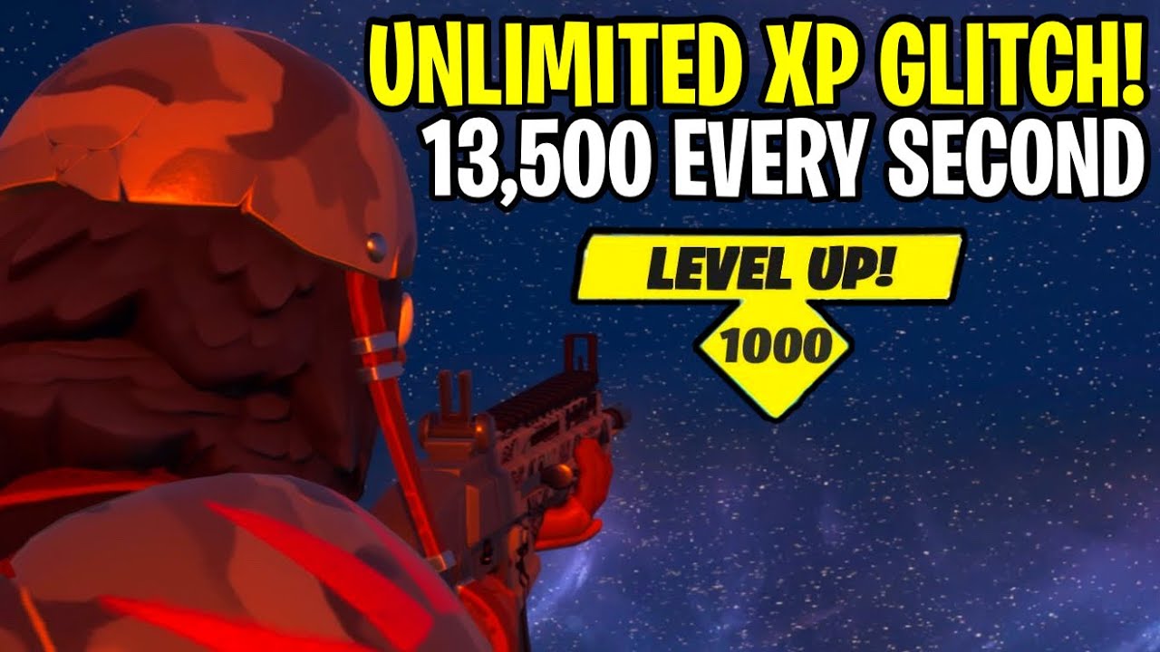 NEW AFK UNLIMITED XP GLITCH MAP CODE FORTNITE CREATIVE (1,000 XP EVERY ...