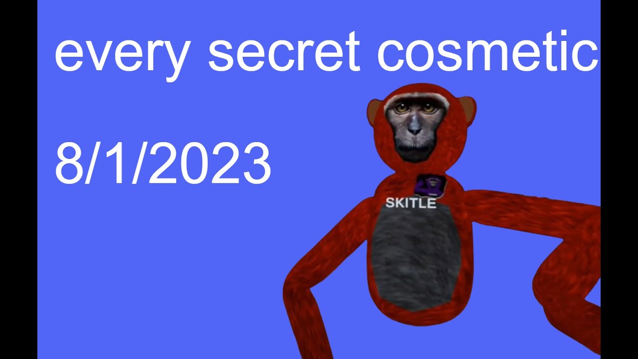how to get every secret cosmetic in monkey's realm - YouTube