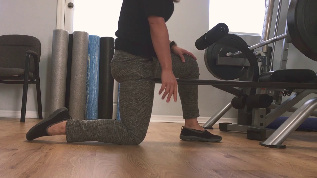 Anterior hip mobilization with hip flexion | Cathy Orlando Physical ...