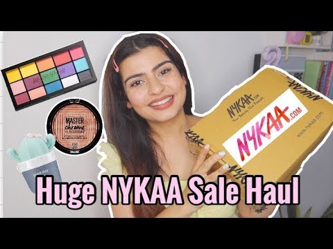 Huge Nykaa Sale Haul 2020 | Yashita Rai - YouTube