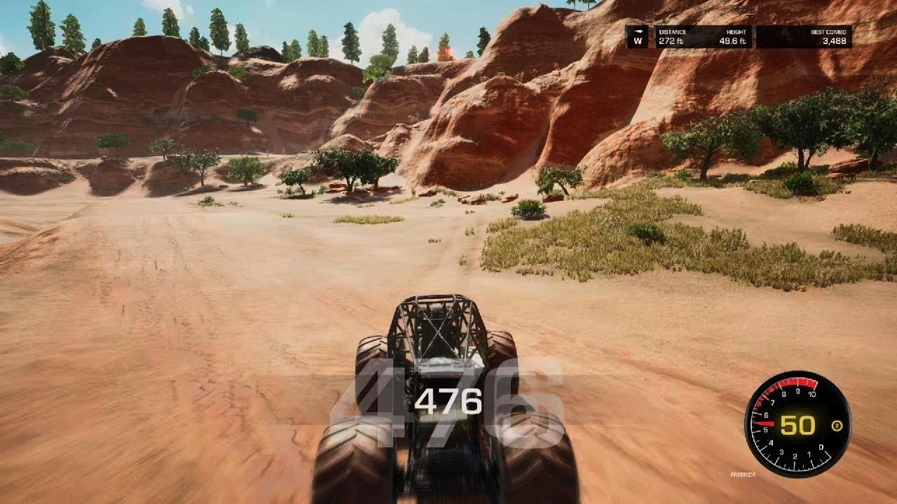 Monster Jam: Steel Titans gameplay ps5 freestyle | Monster jam steel ...