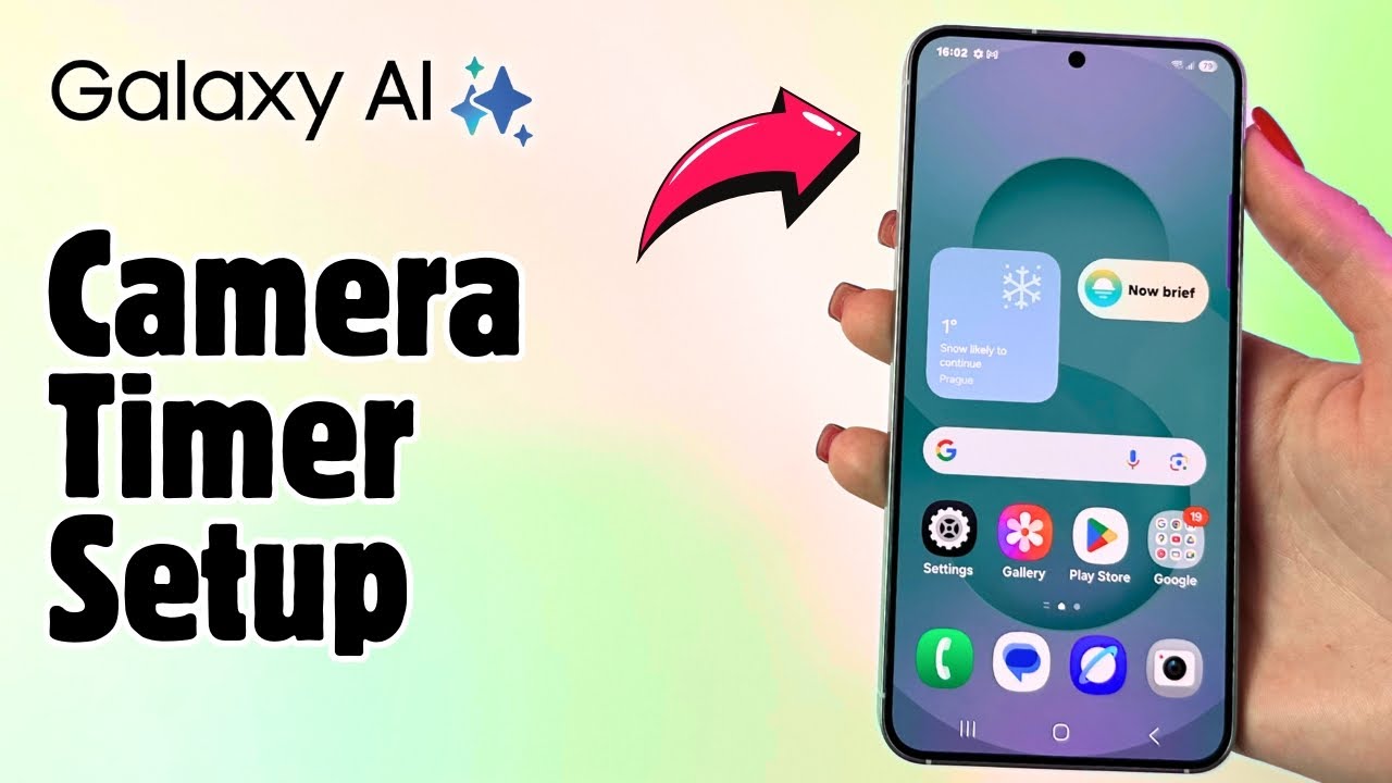How to Turn On Camera Timer on the Samsung Galaxy S25 - Easy Shutter ...