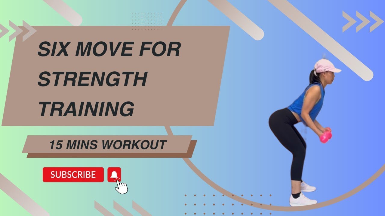 15 min strength training home workout - YouTube