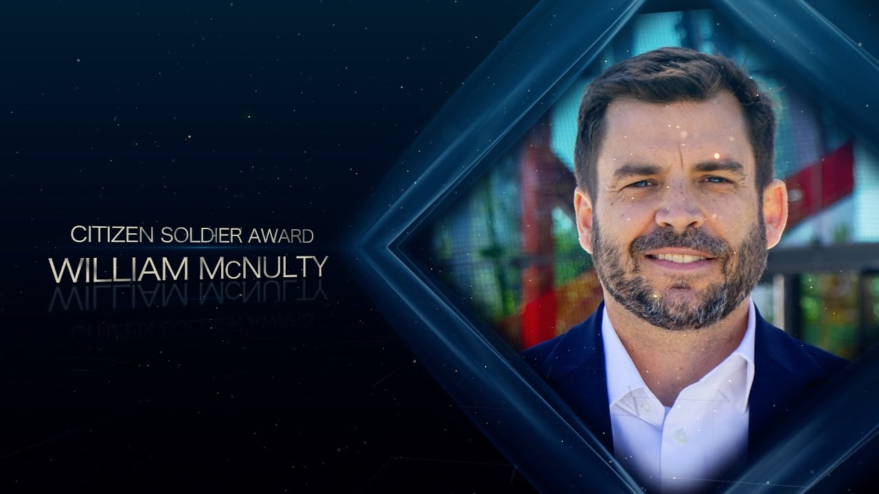 William McNulty - 2024 Citizen Soldier Award - YouTube