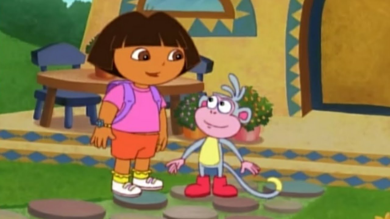 Dora buji cartoon drawing easy - YouTube