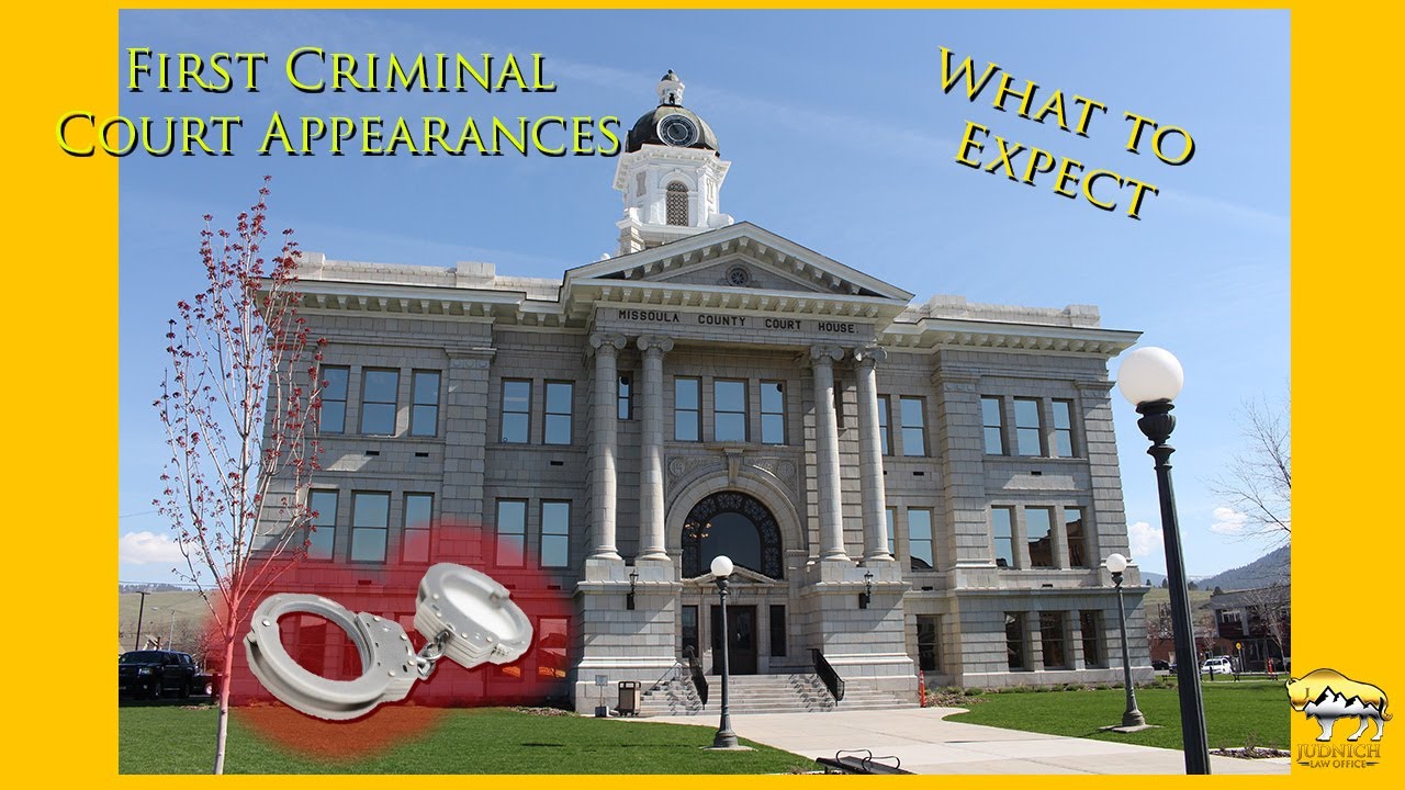 What to Expect After Arrest for First Court Appearances - YouTube