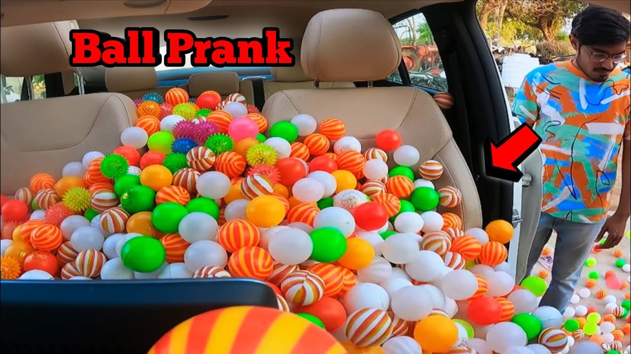 Ball Prank on Amit || 100% Crazy & Real || - YouTube