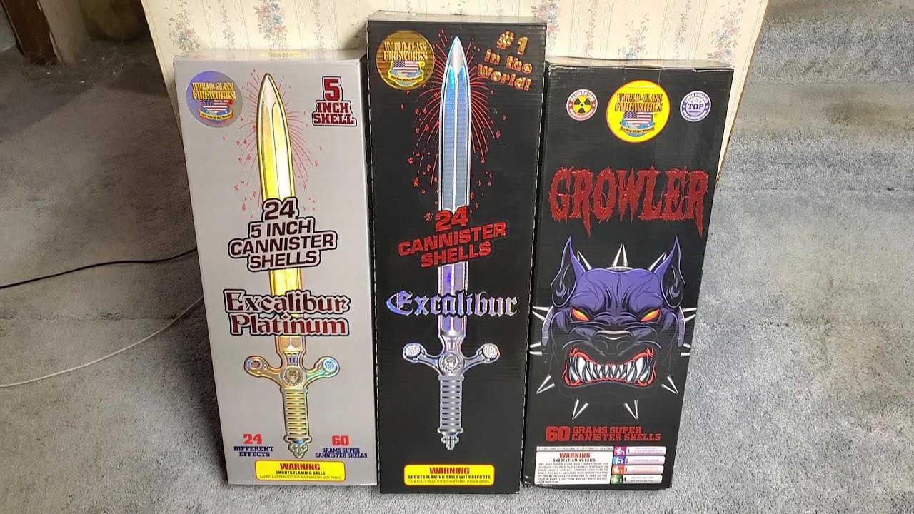 Fireworks Demo Preview - 2021 Canister Shell Comparison - YouTube