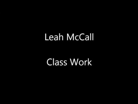Leah McCall- Center Work - YouTube