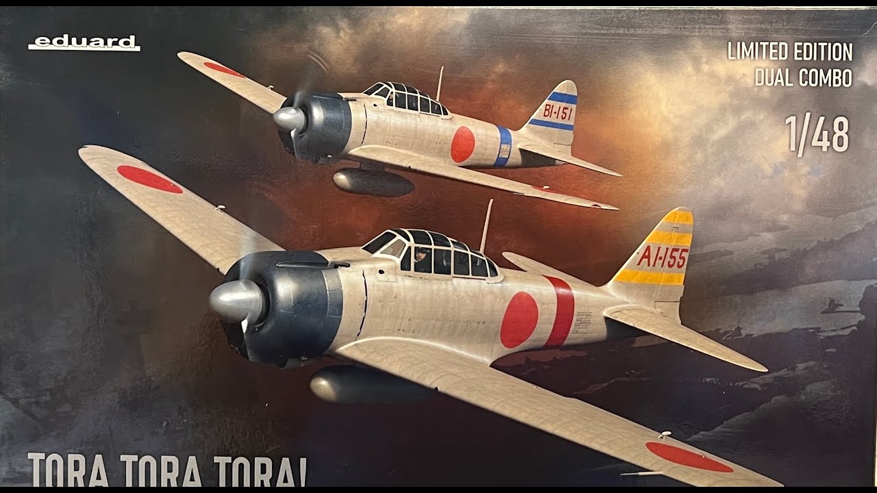 Eduard 1/48 " TORA TORA TORA " A6M2 Zero type 21 over Pearl Harbor ...