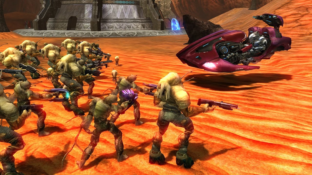 Halo 1 Flood VS. Halo Reach Revenant - YouTube