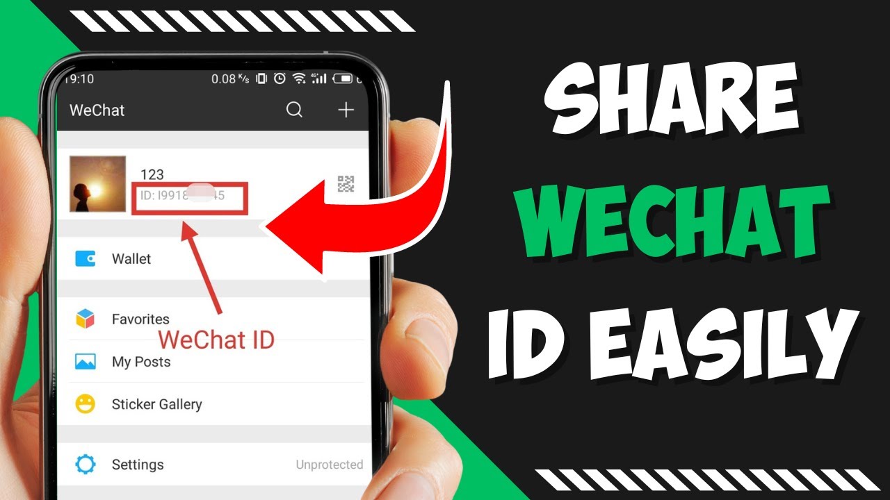 How to Share WeChat ID to My Friends 2023 - YouTube