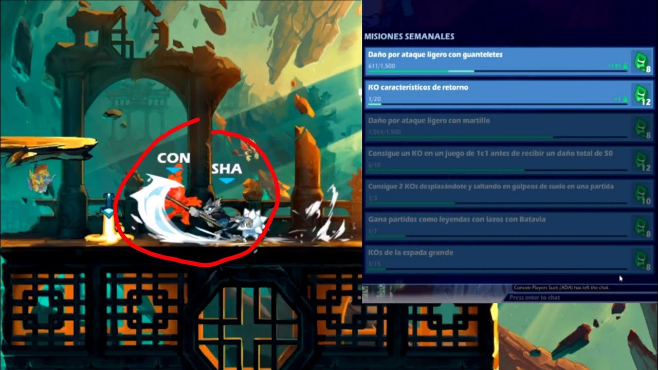 Desafío de Brawlhalla KO Característicos de retorno - YouTube