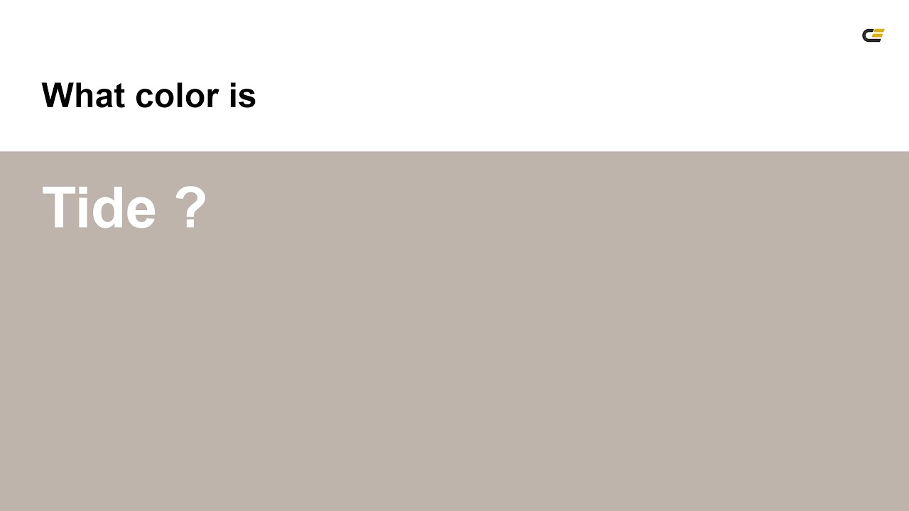 Tide color #beb4ab hex color - Brown color - Cool color beb4ab - YouTube