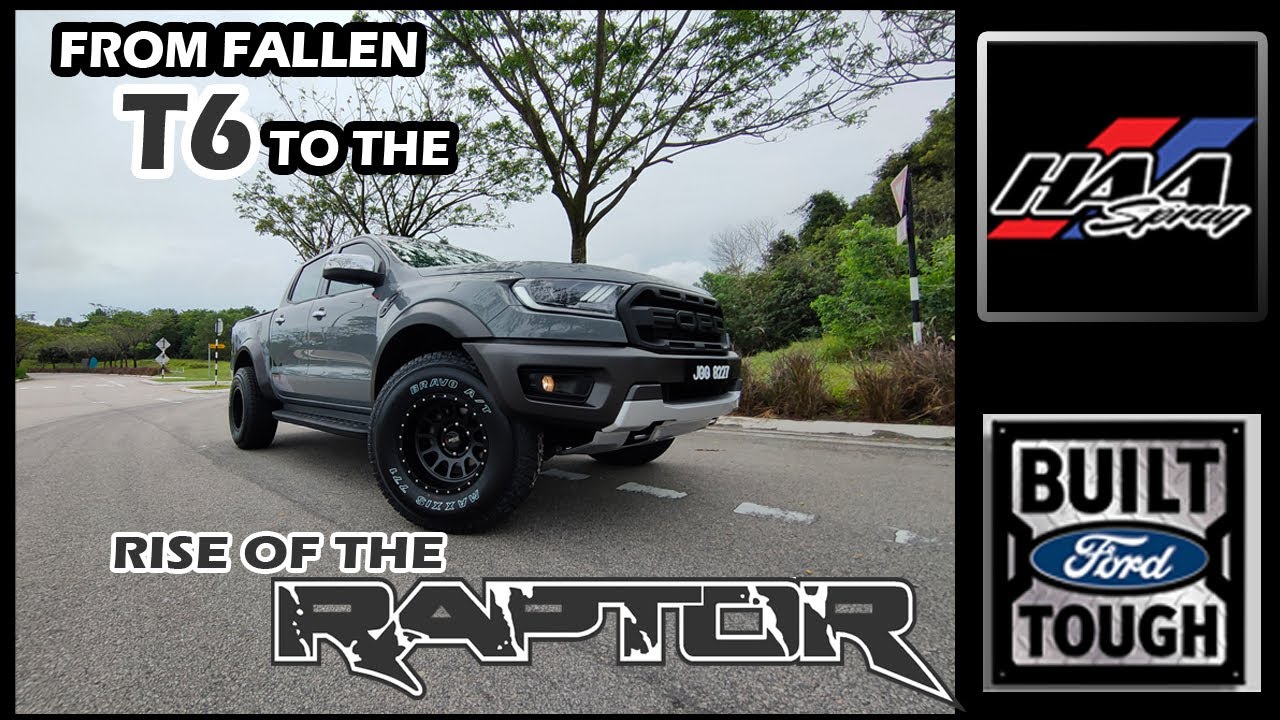 FORD RANGER T6 CONVERT RAPTOR - YouTube