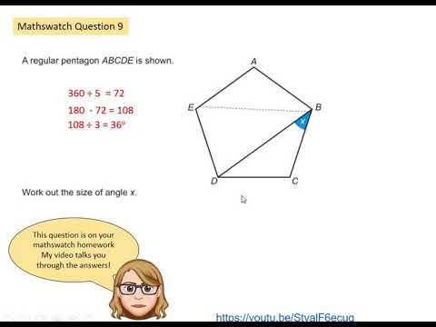 Mathswatch Polygon help 8 13 - YouTube