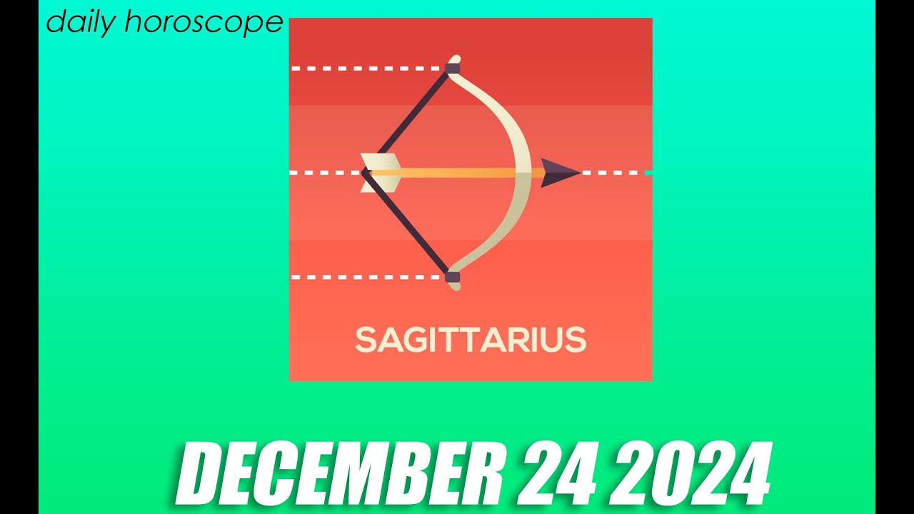 SAGITTARIUS 🎉 HAPPY CHRISTMAS EVE 🎉💘HOROSCOPE DECEMBER 24, 2024 🌞♐️ ...
