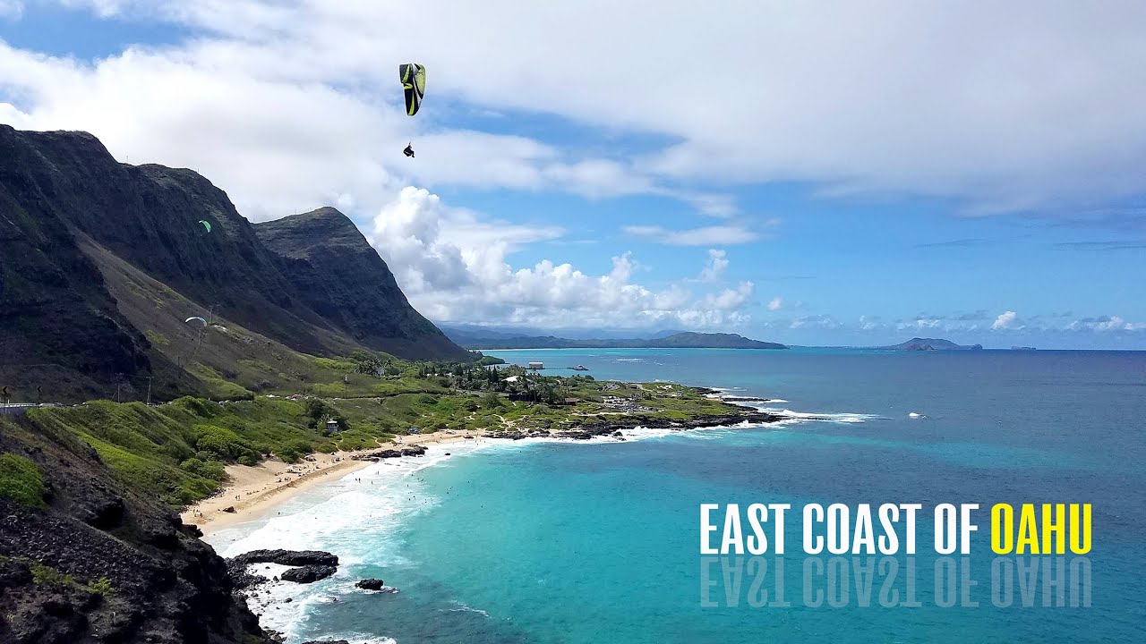 Gorgeous East Coast of Oahu | Drive from Kaimuki to Makai Pier 🌴 ...