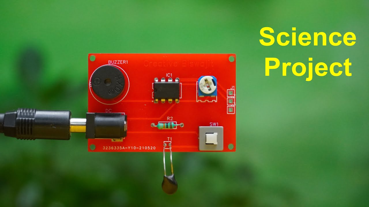 Science Projects For School | Fire Alarm Project - YouTube