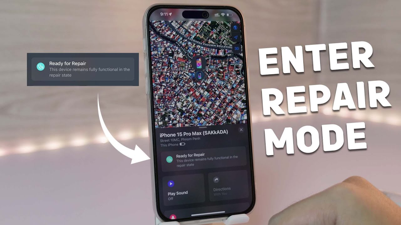 How to Enter Repair Mode on iOS 17.5 Any iPhone - YouTube